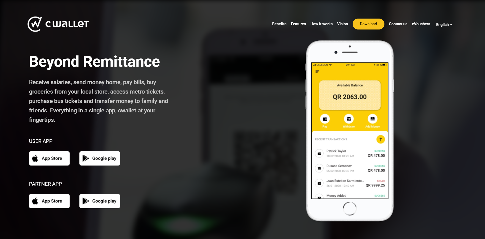 cwallet - Beyond Remittance